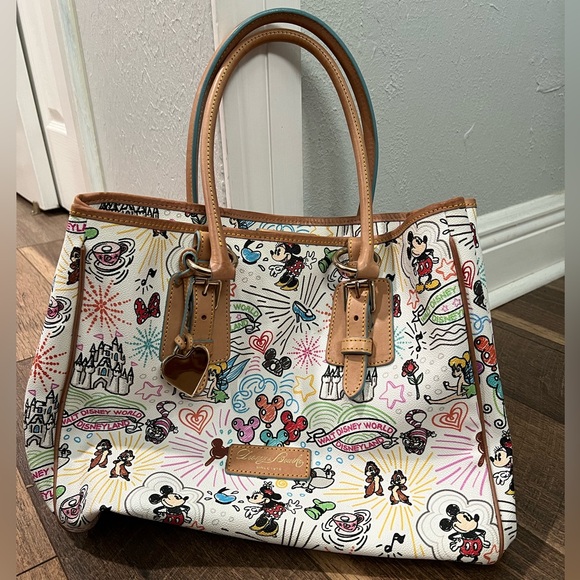 Dooney & Bourke | Bags | Sketch Taylor Tote Disney Dooney And Bourke ...